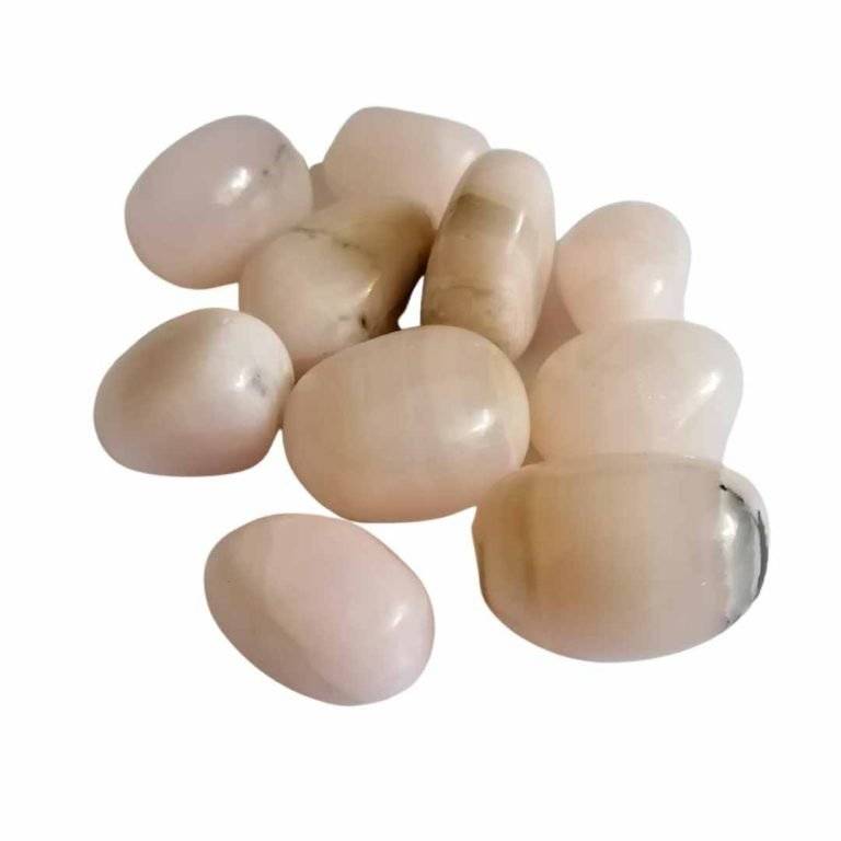 Gerollter Magano-Calcit 1–2 cm – Tempel des Buddha